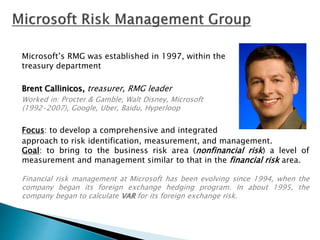 Microsoft Risk Management | PPT