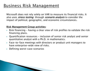 Microsoft Risk Management | PPT
