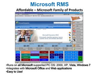 Microsoft RMS ACE Hardware POS - ACE Hardware Point of Sale System | PPTX