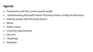 Getting started with Microsoft Search | PPTX