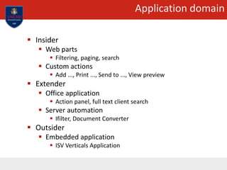 Microsoft SharePoint Server 2007 Technical Overview | PPTX