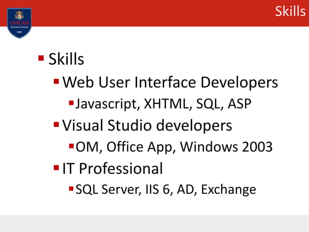 Microsoft SharePoint Server 2007 Technical Overview | PPT