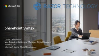 Microsoft SharePoint Syntex | PPT
