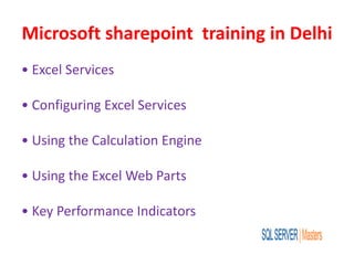 Microsoft sharepoint training in delhi | PPTX