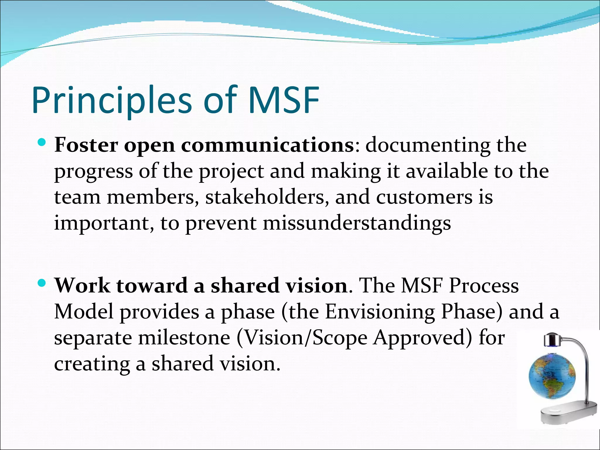 Microsoft solutions framework | PPT