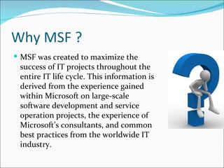 Microsoft solutions framework | PPT