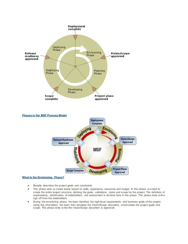 MSF process model | PDF