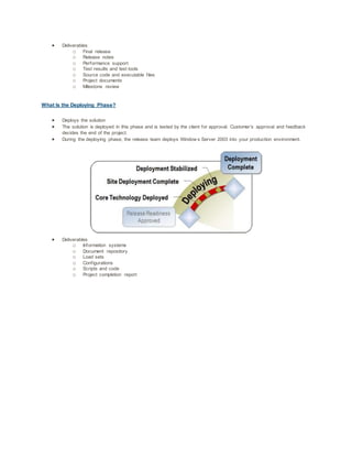 MSF process model | DOCX