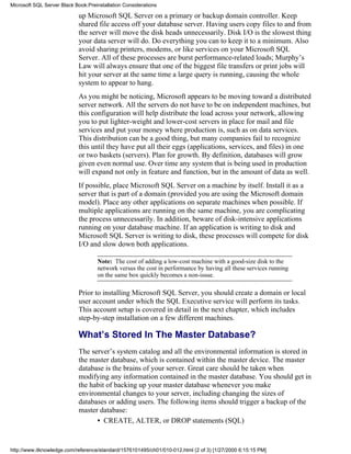 Blackbook microsoft sql server | PDF