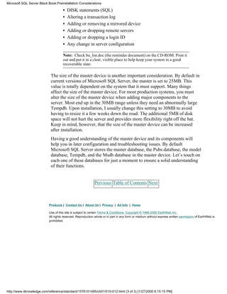 Blackbook microsoft sql server | PDF
