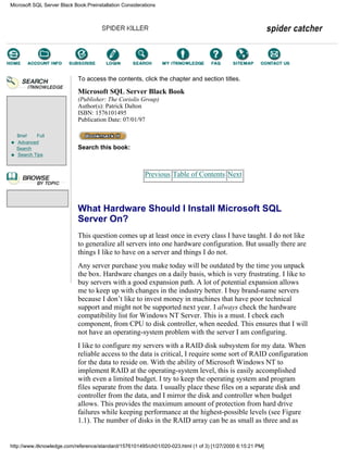 Blackbook microsoft sql server | PDF