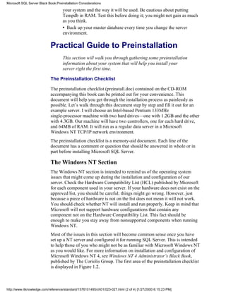 Blackbook microsoft sql server | PDF