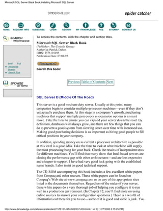 Blackbook microsoft sql server | PDF