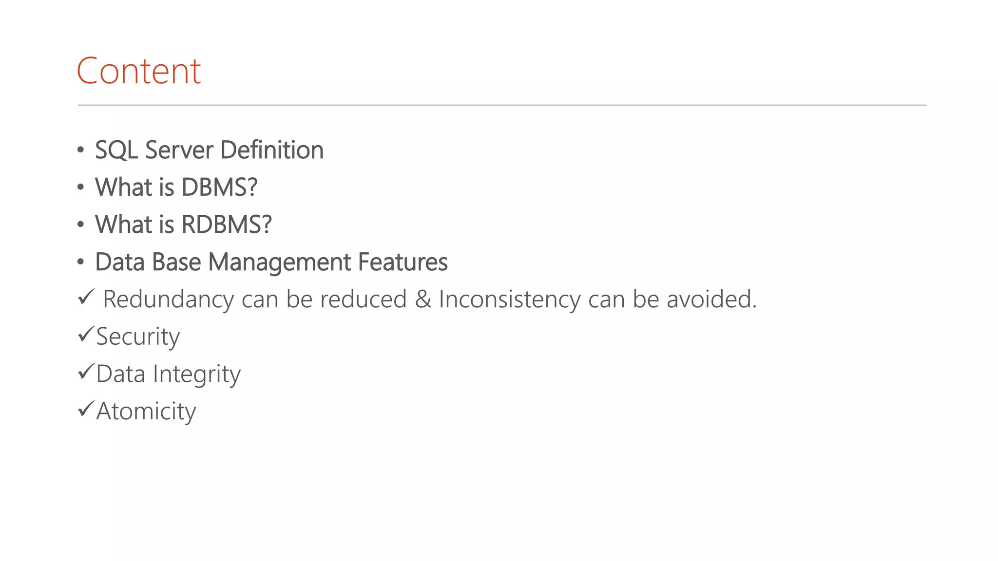 Microsoft SQL Server 2016 | PPTX