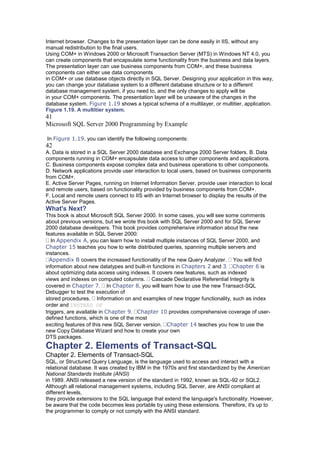 Microsoft sql server 2000 programming by example | PDF