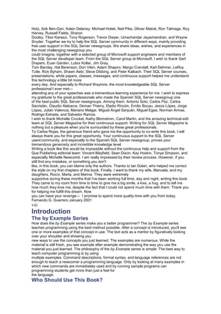 Microsoft sql server 2000 programming by example | DOCX