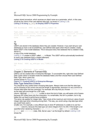 Microsoft sql server 2000 programming by example | PDF