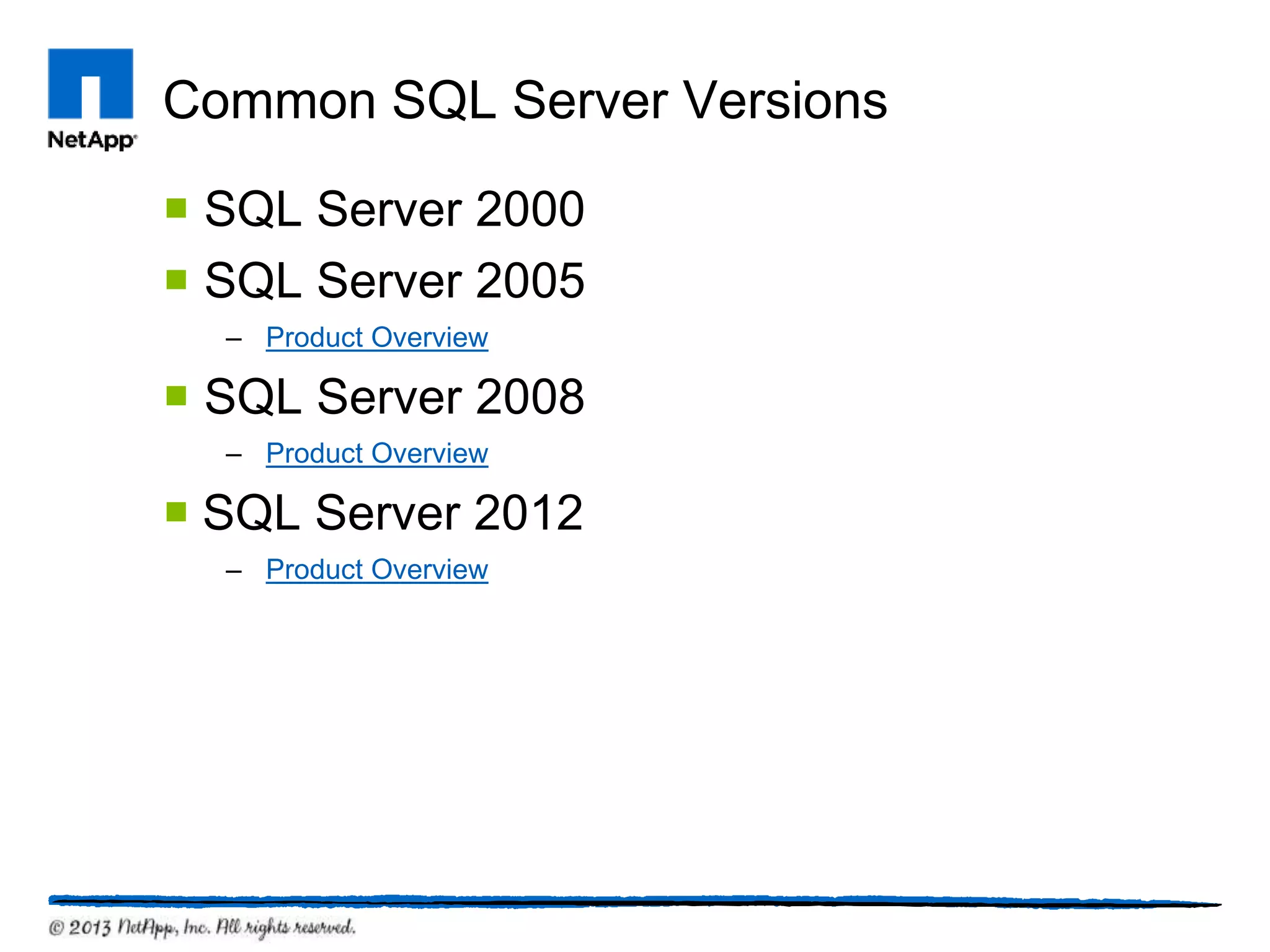 Microsoft Sql Server Architecture Ppt 