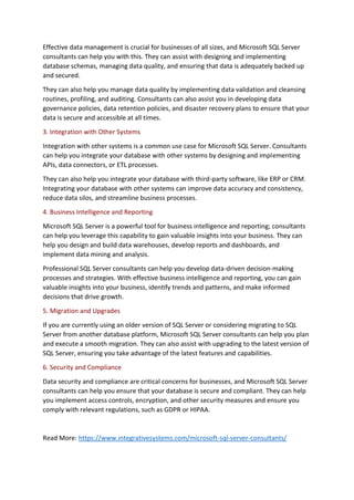 Microsoft SQL Server Consultants that Streamline Your Server Needs.pdf