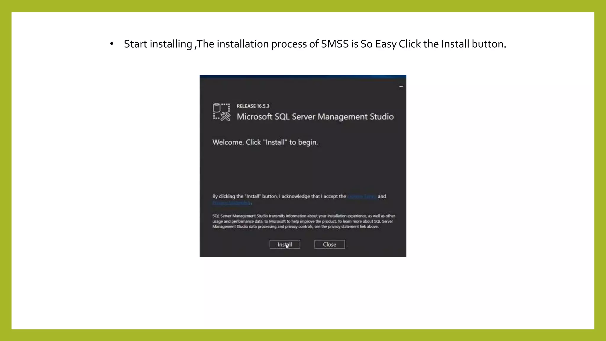 Microsoft Sql Server Database Administrationpptx Databases Computer Software And Applications