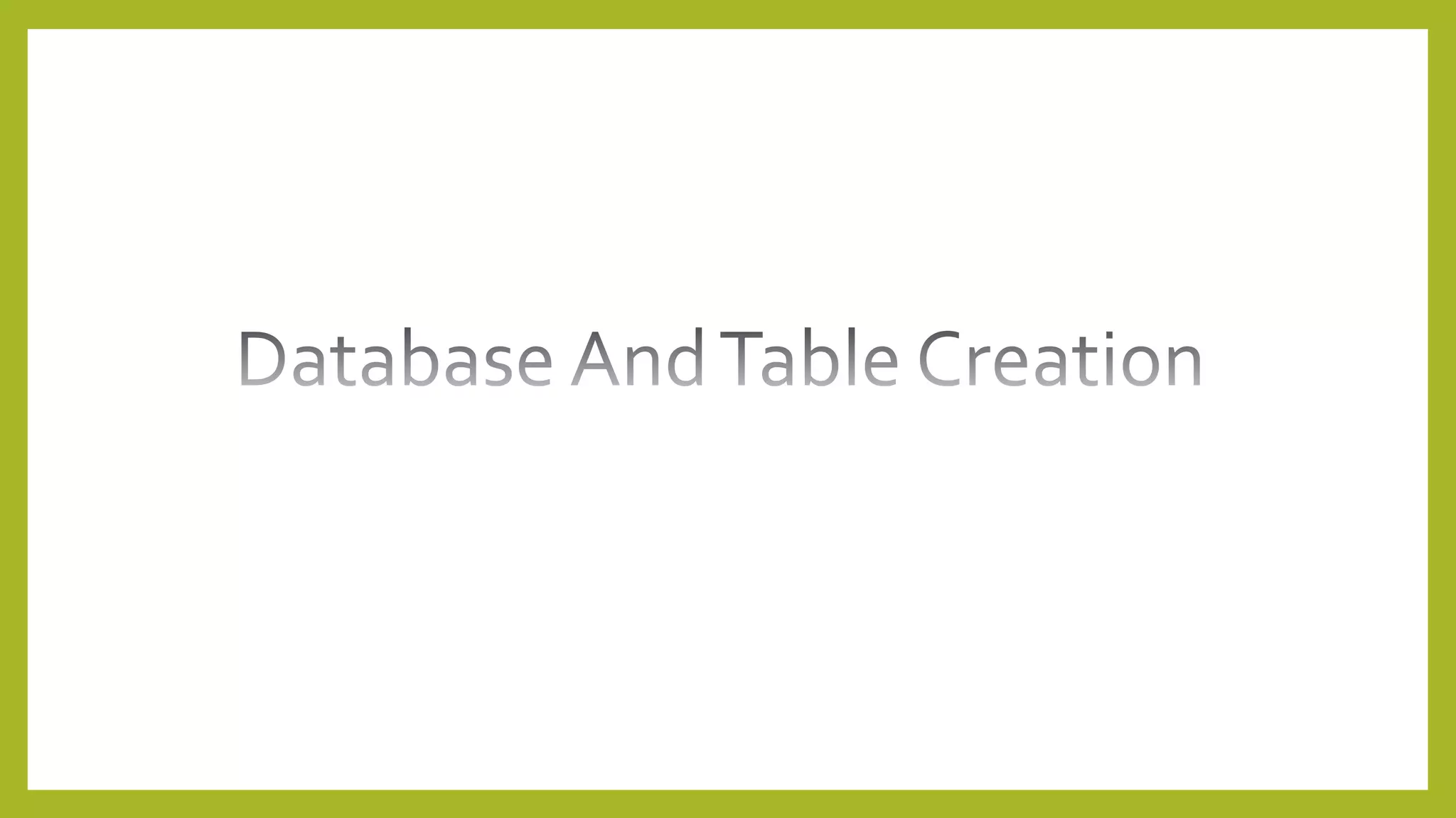 Microsoft Sql Server Database Administrationpptx Databases Computer Software And Applications