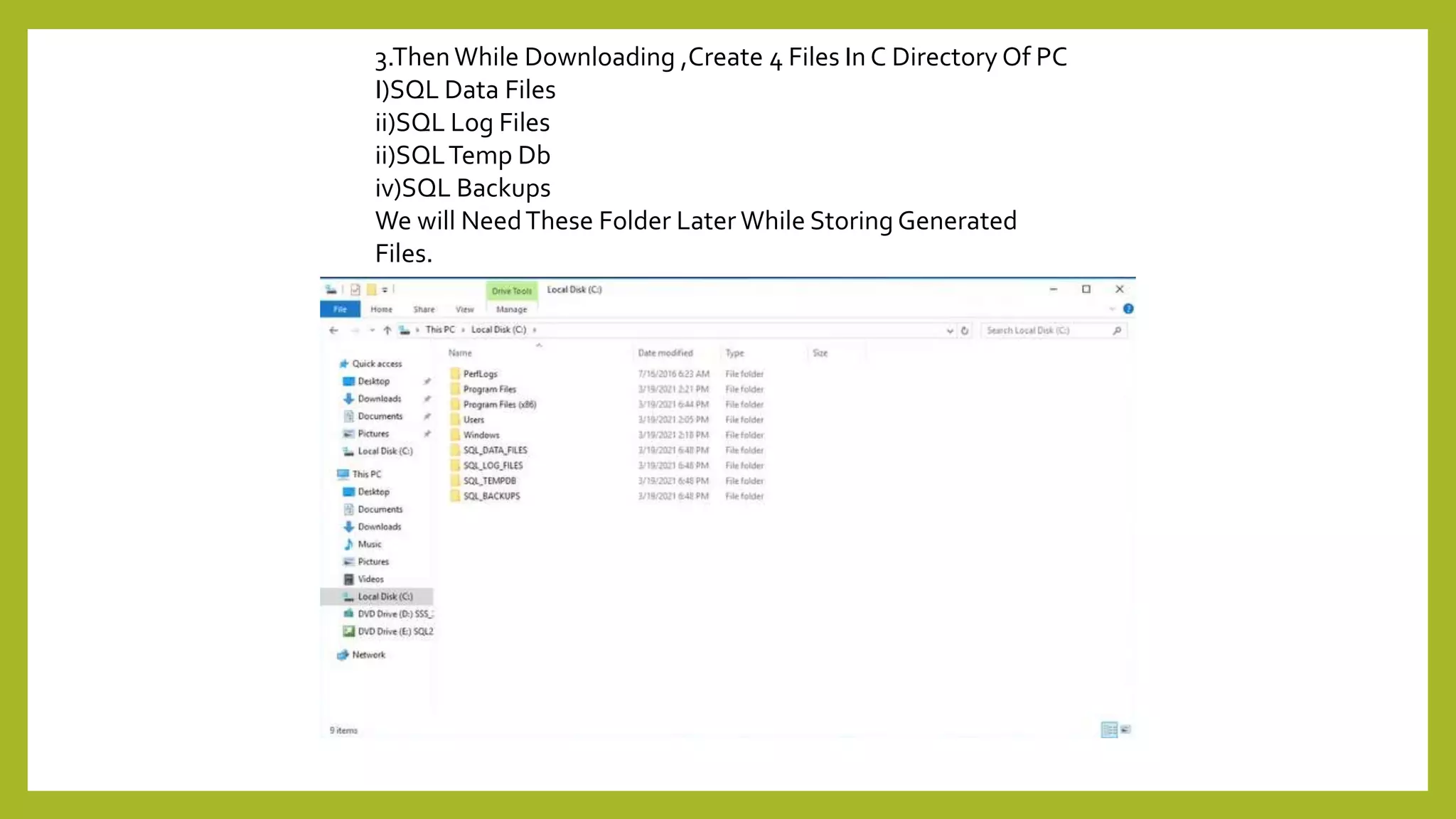 Microsoft Sql Server Database Administrationpptx Databases Computer Software And Applications