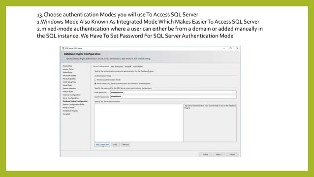 Microsoft SQL Server Database Administration.pptx | Databases ...