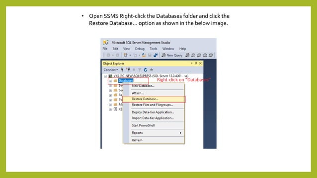 Microsoft SQL Server Database Administration.pptx | Databases ...