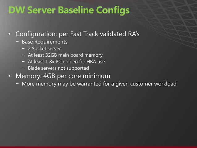 Microsoft SQL Server Data Warehouses for SQL Server DBAs | PPT