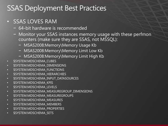 Microsoft SQL Server Data Warehouses for SQL Server DBAs | PPT