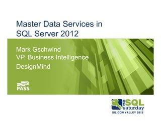 Microsoft SQL Server 2012 Master Data Services | PDF