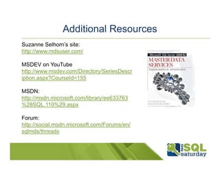 Microsoft SQL Server 2012 Master Data Services | PDF