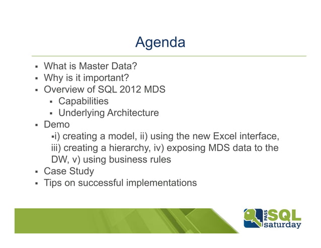 Microsoft SQL Server 2012 Master Data Services | PDF | Databases | Computer Software and ...