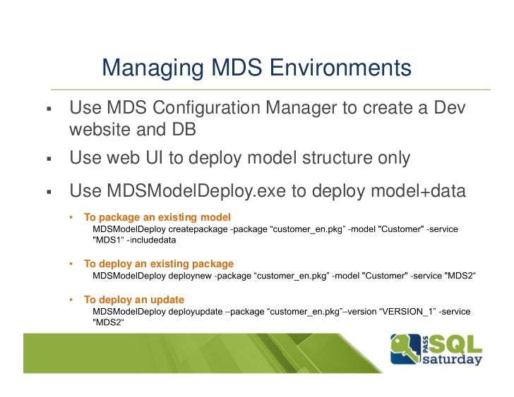 Microsoft Master Data Services with SQL Server 2012