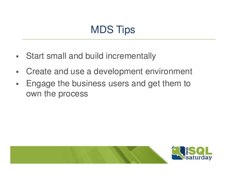 Microsoft Master Data Services with SQL Server 2012