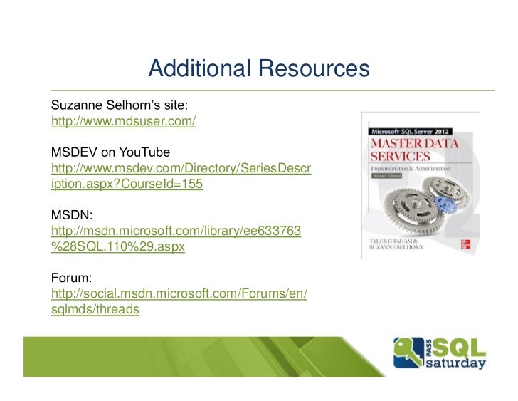 Microsoft Master Data Services with SQL Server 2012