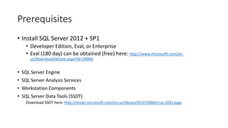 Microsoft SQL Server Analysis Services (SSAS) - A Practical Introduction | PDF