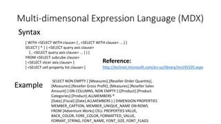 Microsoft SQL Server Analysis Services (SSAS) - A Practical ...