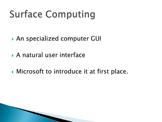 Microsoft Surface | PPTX