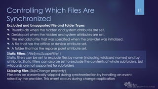 Microsoft Sync Framework (part 2) ABTO Software Lecture Garntsarik ...