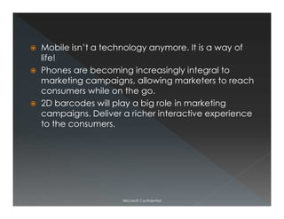 microsoft-tag-overview-presentation-for-agency-day-singapore | PPT