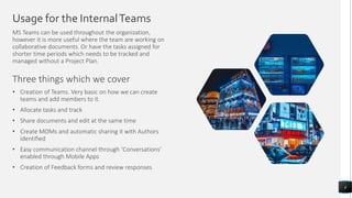 Microsoft teams | PPTX