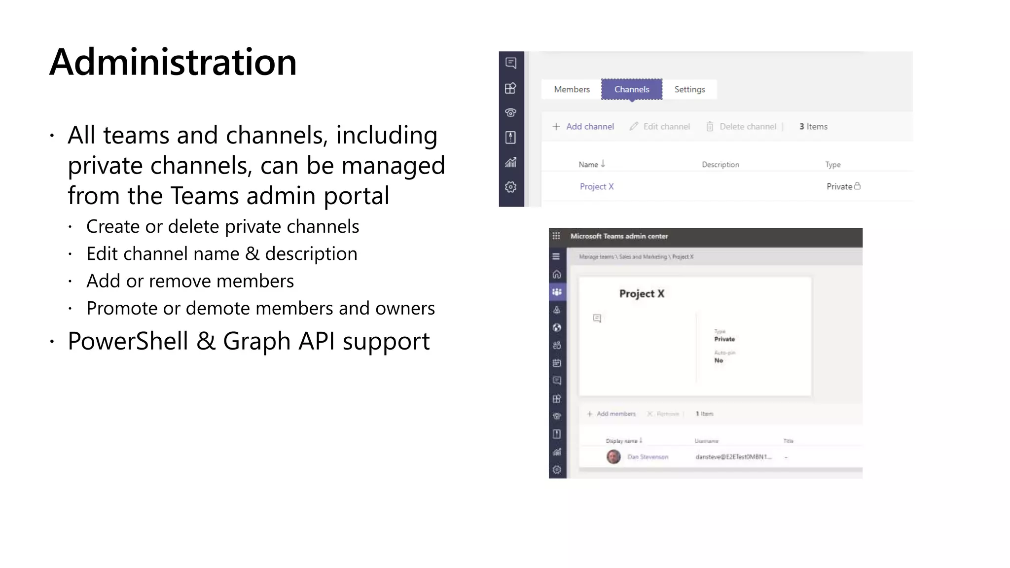 Overview of Private Channels in Microsoft Teams | PPTX