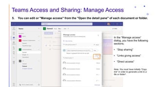 Microsoft Teams Access and Sharing.pptx