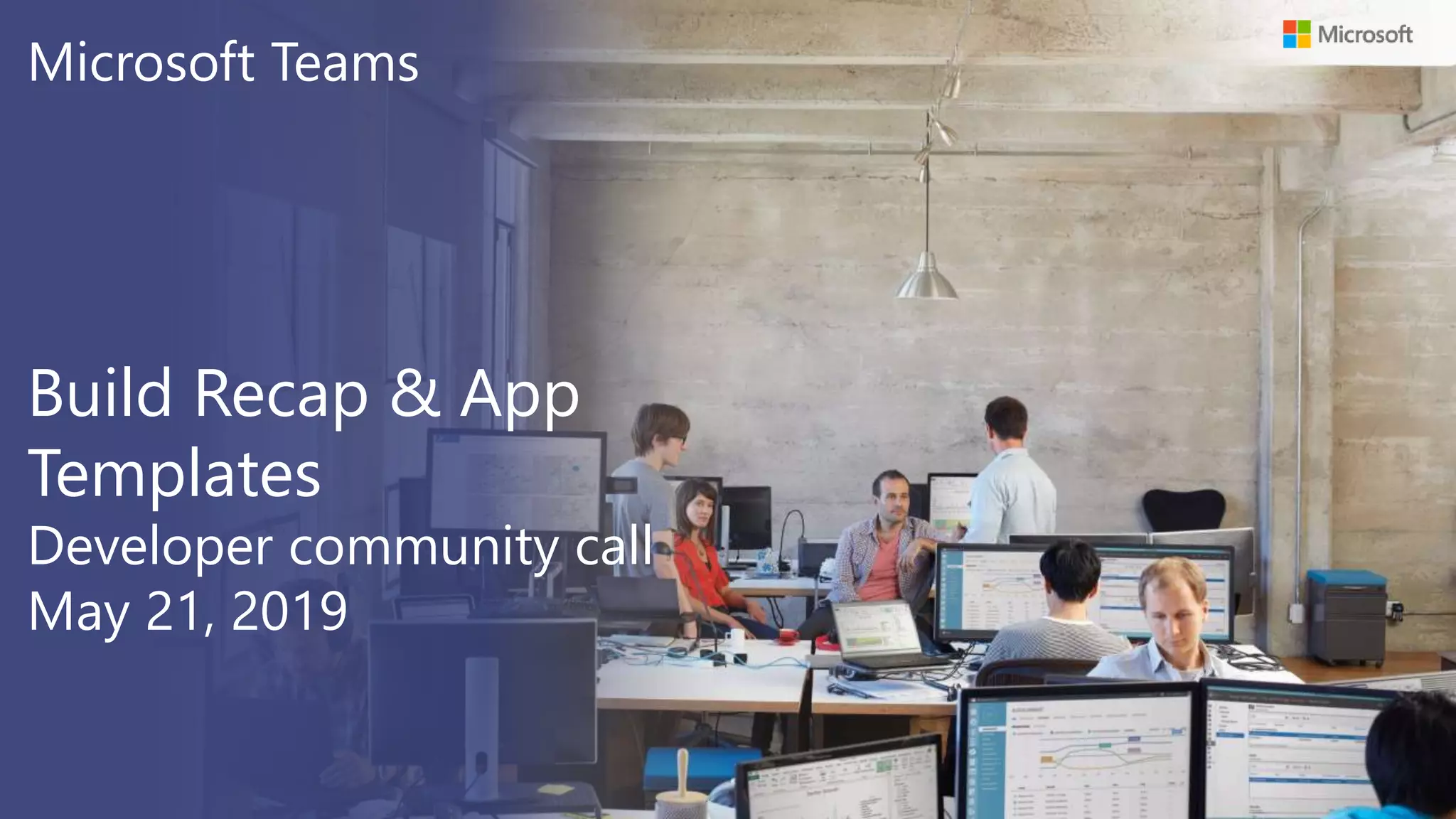 Microsoft Teams community call_May 2019 | PPT