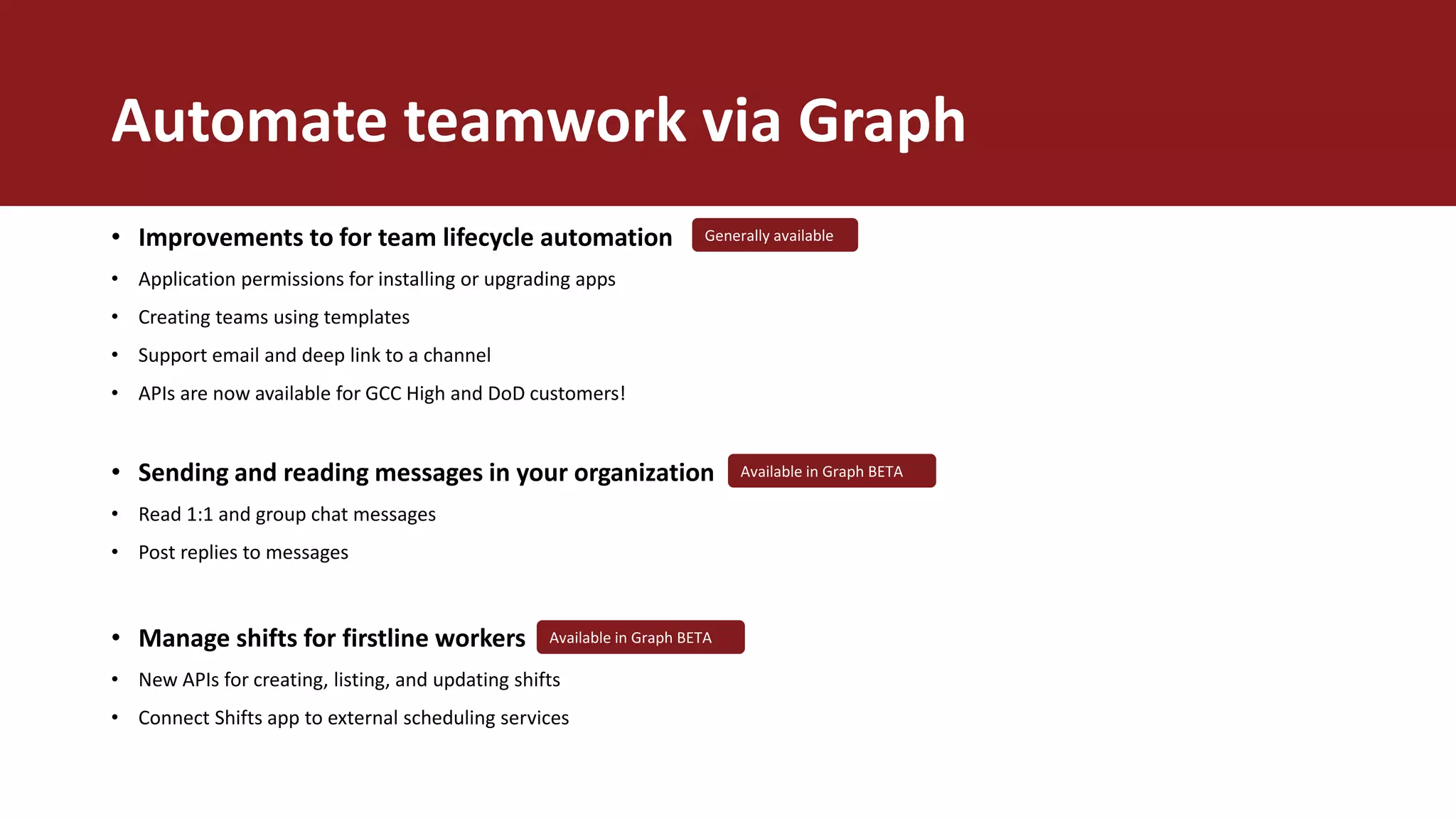 Microsoft Teams Development - Conversational AI | PPTX