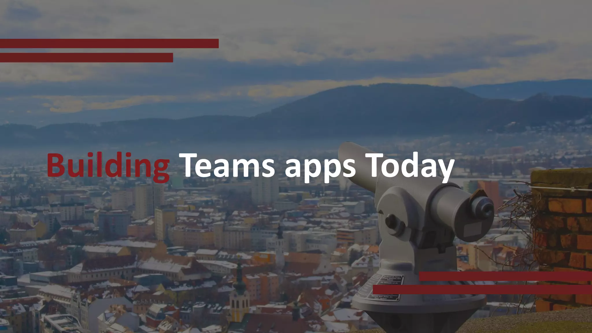 Microsoft Teams Development - Conversational AI | PPTX