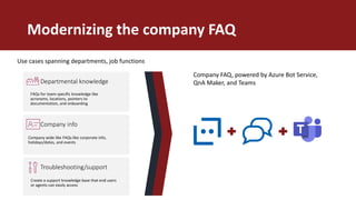 Microsoft Teams Development - Conversational AI | PPTX