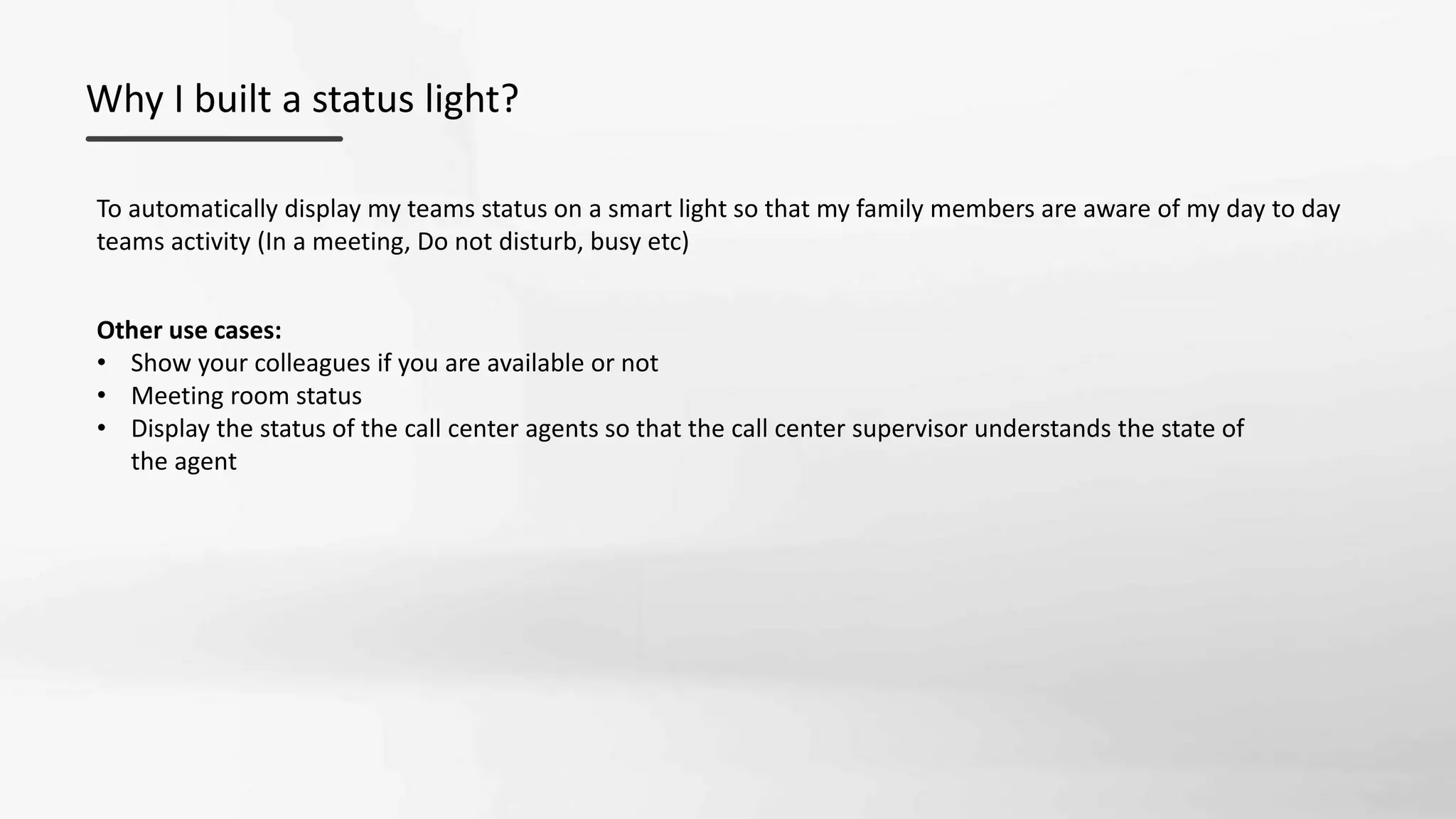 Display Microsoft Teams status on your smart light | PPTX