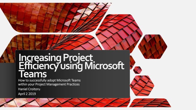 Presentation on Microsoft Teams | PPTX | Web Conferencing | Computer Software and Applications